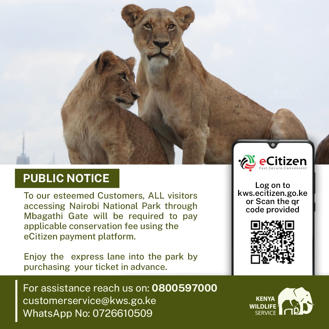 6 Gates to Nairobi N. Park - Nairobi National Park
